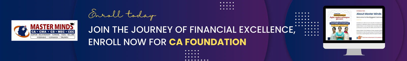 Best CA Foundation Online Classes - Masterminds