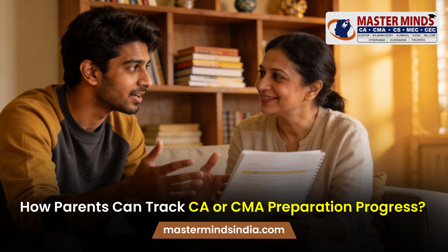 How Parents Can Track CA or CMA Preparation Progress?